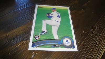 2011 TOPPS # 503 NATHAN ADCOCK BASEBALL CARD | eBay