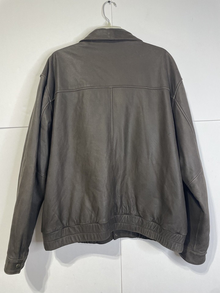 VINTAGE G-III Authentic Bomber Flight G3 Leather Jacket XL Indiana ...