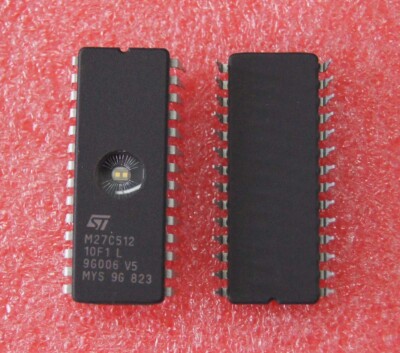 10pcs M27C512-10F1 M27C512 27C512 512Kbit EPROM IC DIP-28 | eBay