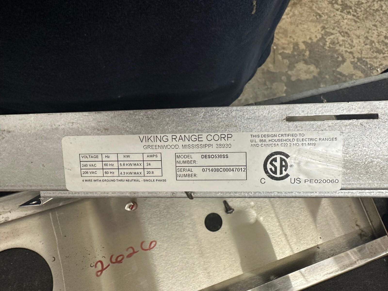Genuine VIKING Built In Oven Analog Clock PE050140 EBay Genuine VIKING Built In Oven Analog Clock PE050140 EBay