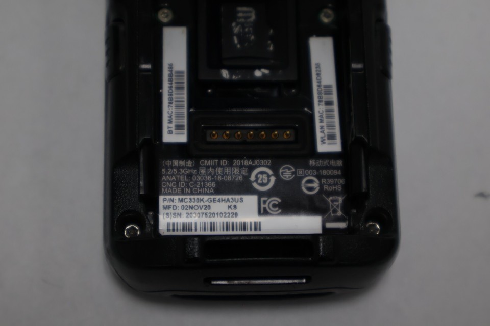 Zebra MC330K-GE4HA3US Mobile Android Computer 2D/1D/QR Barcode Scanner ...