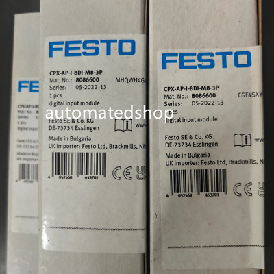 CPX-AP-I-8DI-M8-3P 8086600 Festo digital input module brand new | eBay