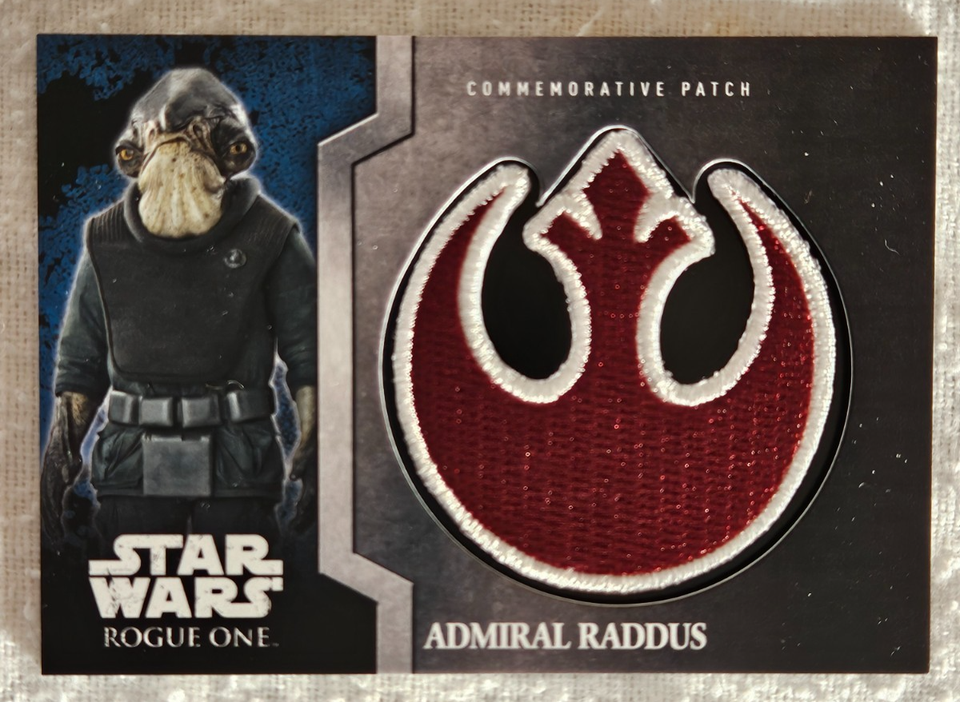 Star Wars Rogue One Patch Cards Lot of 6 #1, #3, #4, #5, #6 and #8 | eBay