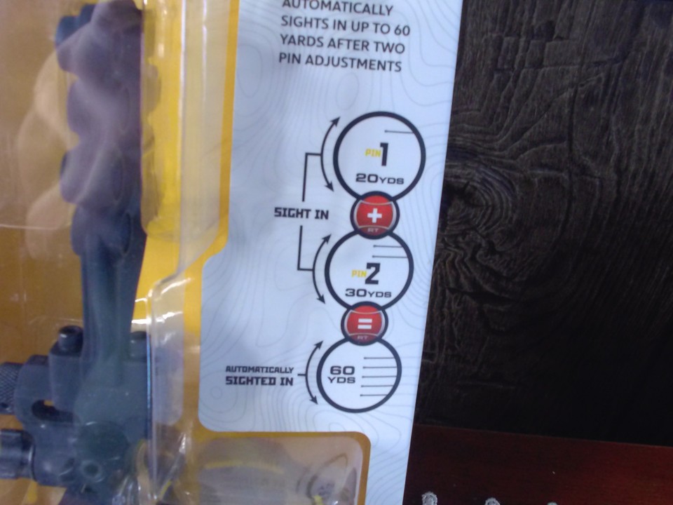 Trophy Ridge React H5 5-Pin .019 Fiber RIGHT Hand Black Archery Bow ...