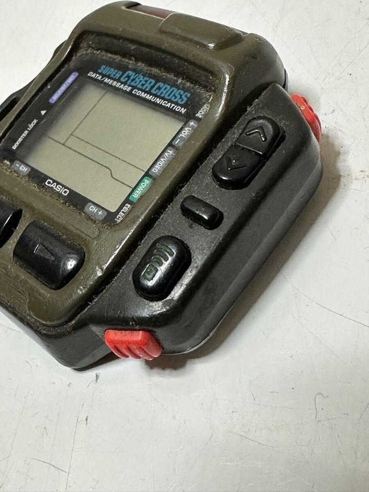 Casio Super Cyber Cross JG-200 Vintage Digital Super Optical ...