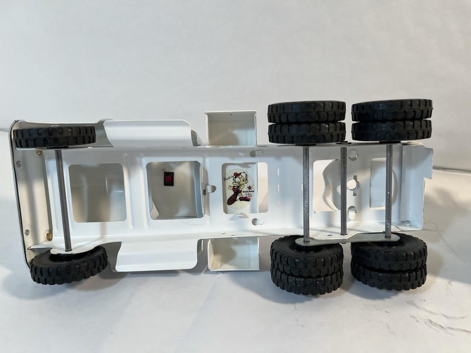 Tonka TFD No. 5 Fire Truck Cab and Doepke Aerial Ladder Fire Truck ...