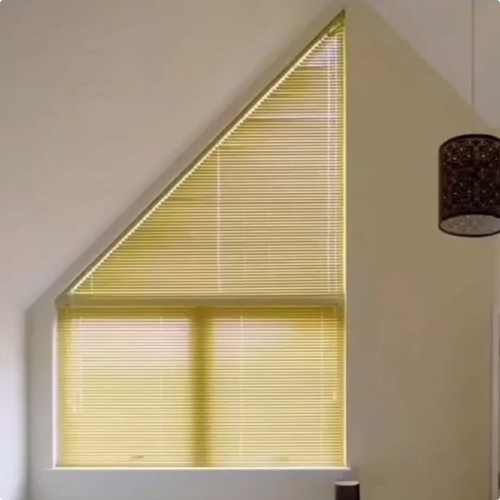 Triangle Venetian Blinds Trapezoid Alloy Blinds, Irregular KARLLEO ...
