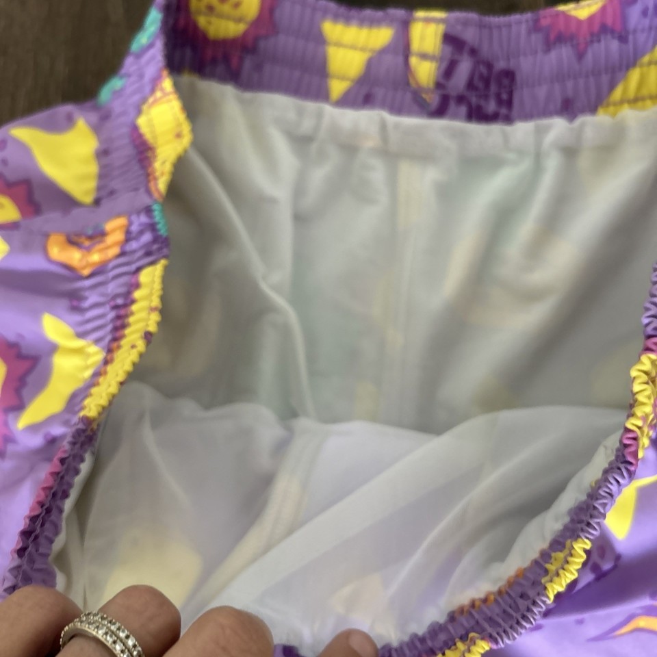 Chubbies X Taco Bell Swim Shorts Bathing Suit Teunks Men Large Purple 7 ...