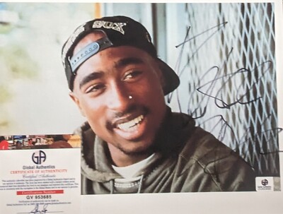 Tupac Signed Autograph 8x10 COA. | eBay
