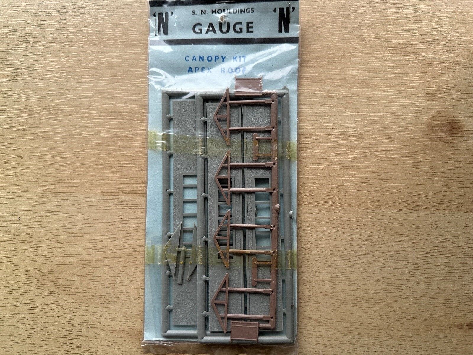 6 N GAUGE KITS PLATORMS CANOPIES SIGNAL TUNNEL MOUTH 5 UNOPENED EX SHOP ...