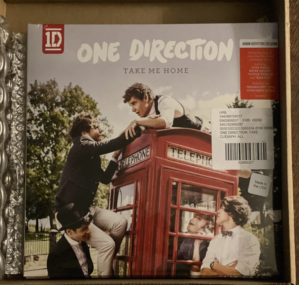 One Direction Change My Mind Album Cover