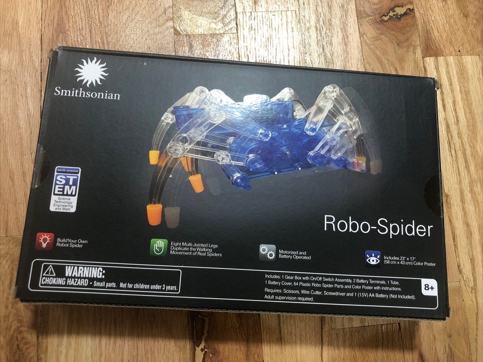 Smithsonian Robo Spider STEM Science Technology Engineering Activity ...