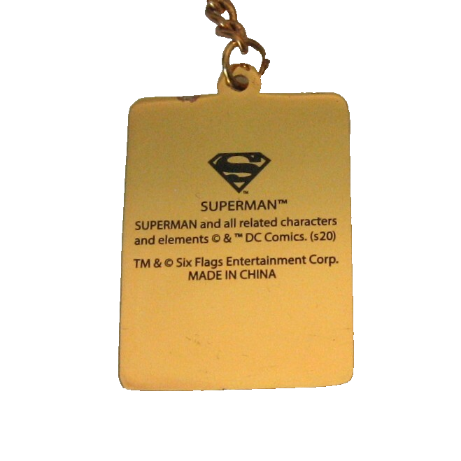 Six Flags Superman Key Chain DC Comics | eBay