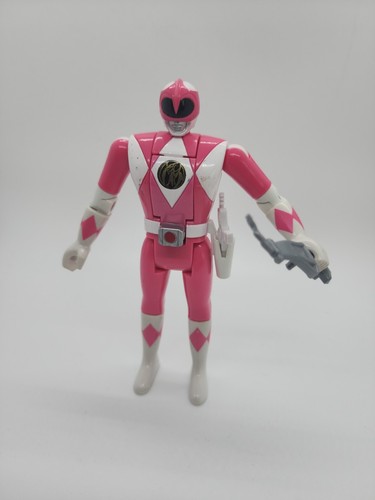 1993 Power Rangers Auto Morphin Kimberly Pink Mmpr Complete Bandai Flip ...