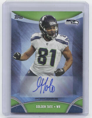 2013 Topps #TA-GT Golden Tate Auto (E) | eBay