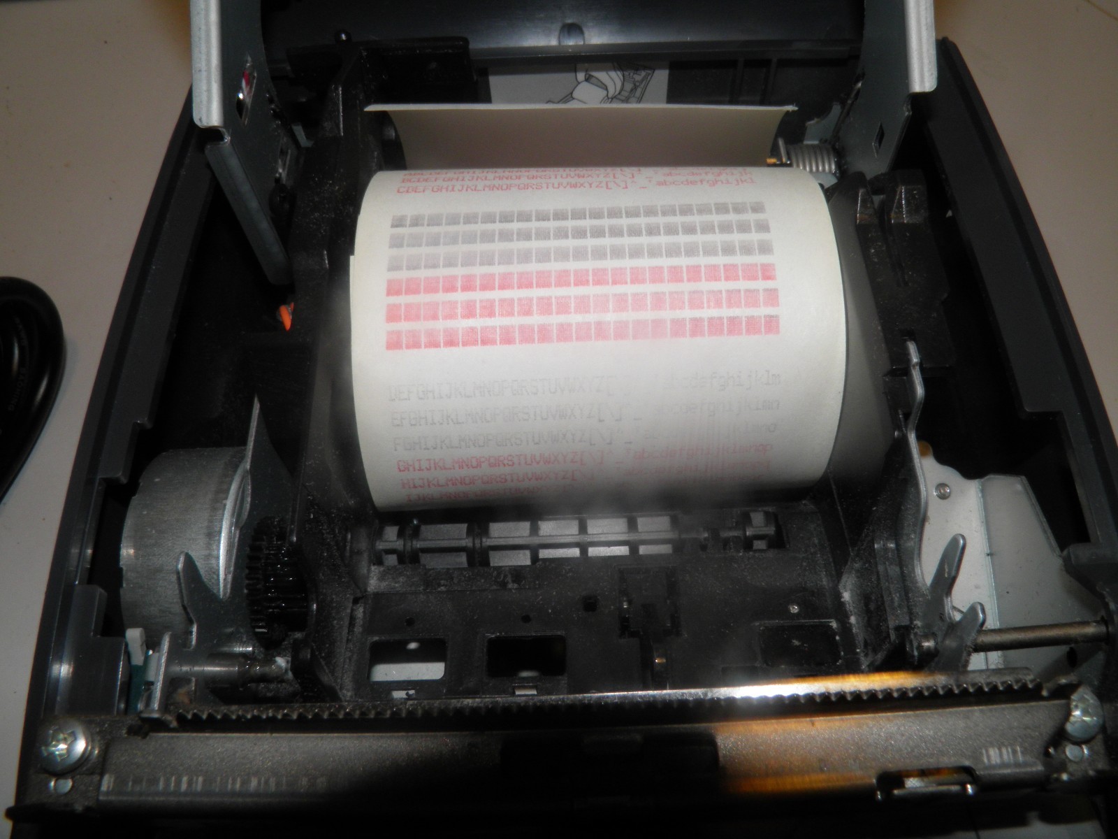 MICROS EPSON TM-U220B M188B Dot Matrix POS Receipt Printer IDN w Power ...