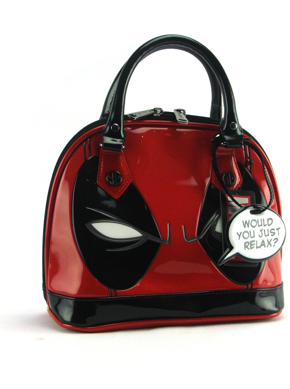 Loungefly x Deadpool Mini Dome Bag Marvel Purse Handbag Red Black New ...