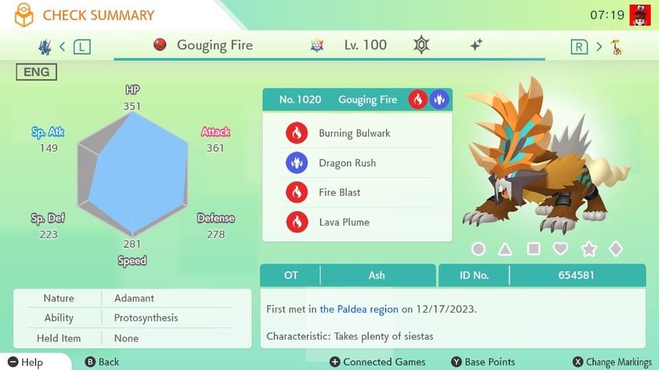 Shiny Locked Pokémon New Releases Legendary Mythical Indigo Disk Teal ...