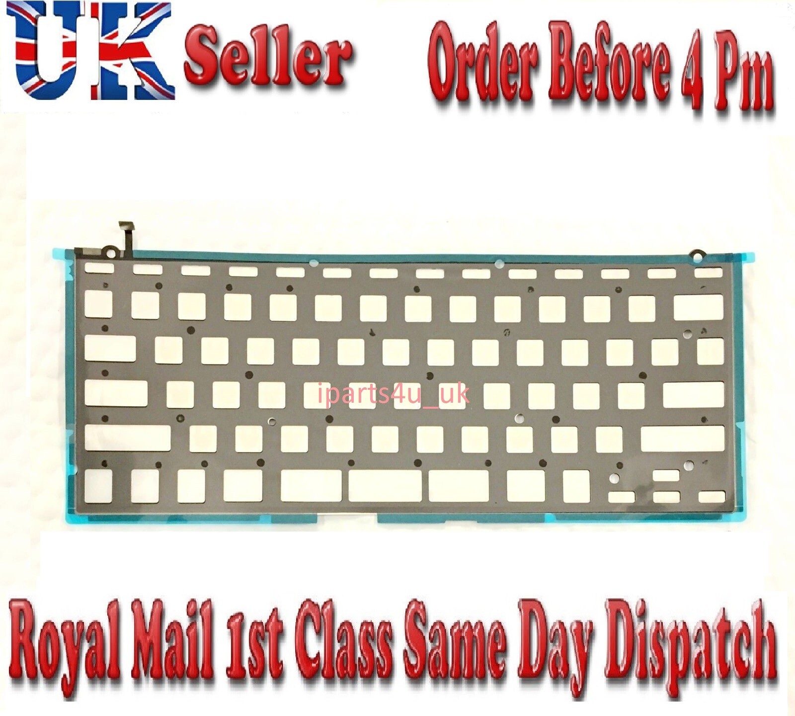 New Apple Macbook Pro Retina 13" A1502 UK US Keyboard Backlit Backlight ...