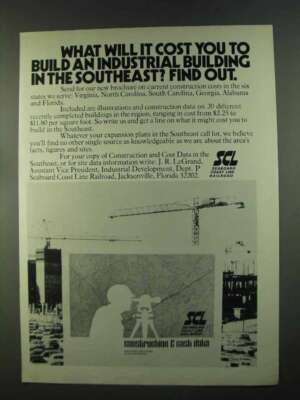 1972 Seaboard Coast Line Railroad Ad - Industrial | eBay