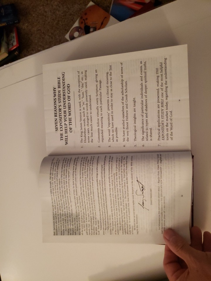 The Expositor's Study Bible KJV Crossfire Edition by Jimmy Swaggart HC ...