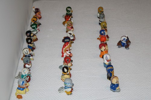 Very Rare Vintage 1983 NFL Huddles PVC Figures FULL SET of 28 Bills ...