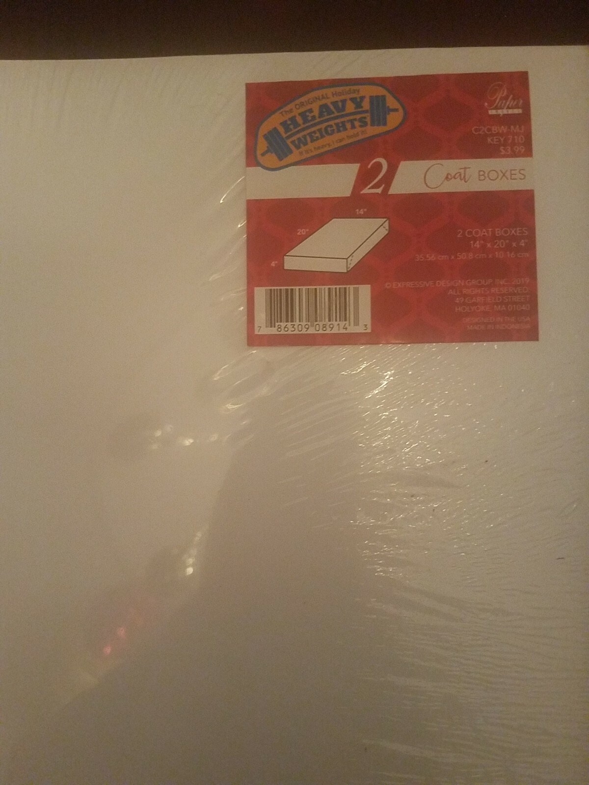 Heavy Weights Paper Images 2 Coat Boxes 14" X 20" X 4" | eBay