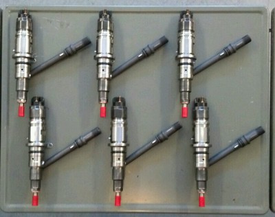 NJD Reman Injector Set + Upgrade Tubes Fits: 2012 Dodge Cummins 6.7 Ram ...