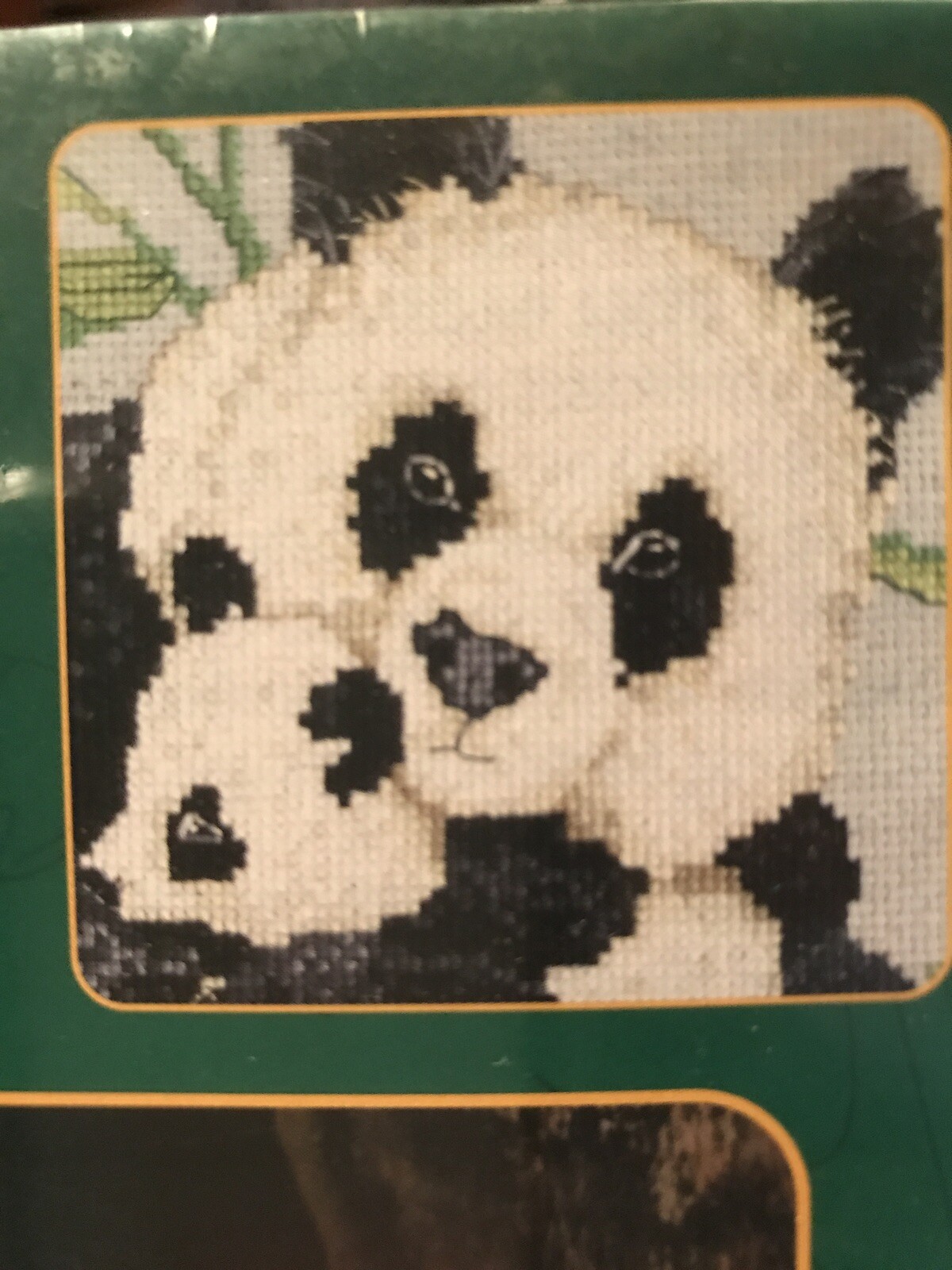 Designs For The Needle Pandas Cross Stitch Kit 5429 Mother Baby Hug ...