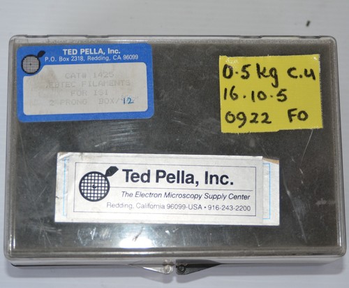 TED PELLA INC. EBTEC FILAMENTS 1425 for Electron Beam Microscope - Box ...