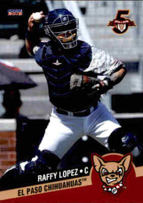 2018 EL Paso Chihuahuas Choice 16 Raffy Lopez St Louis Missouri MO ...