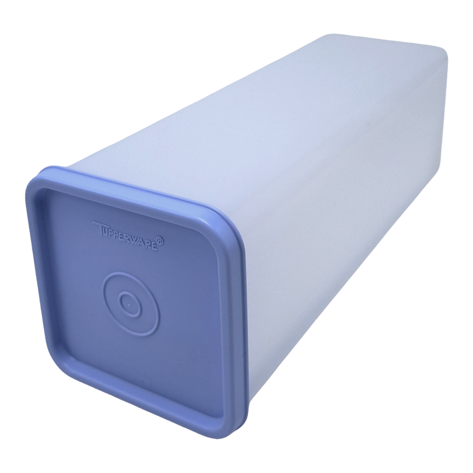 Tupperware Cheese Butter Cracker Keeper Container and Tray Blueberry ...