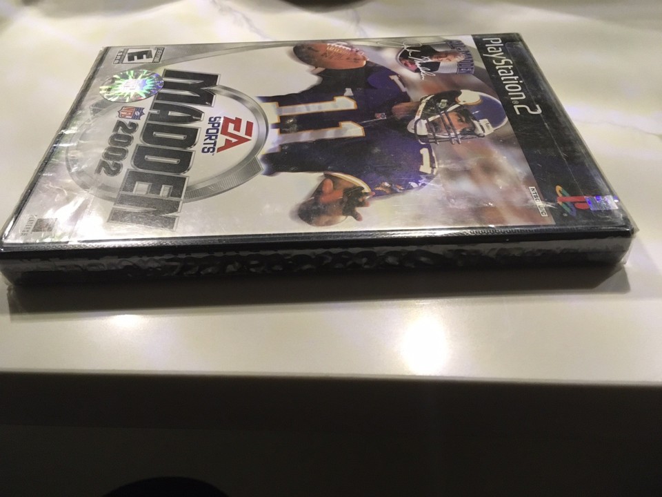 Madden NFL 2002 PS2 Sony PlayStation 2, 2001 Brand New / Factory Sealed ...