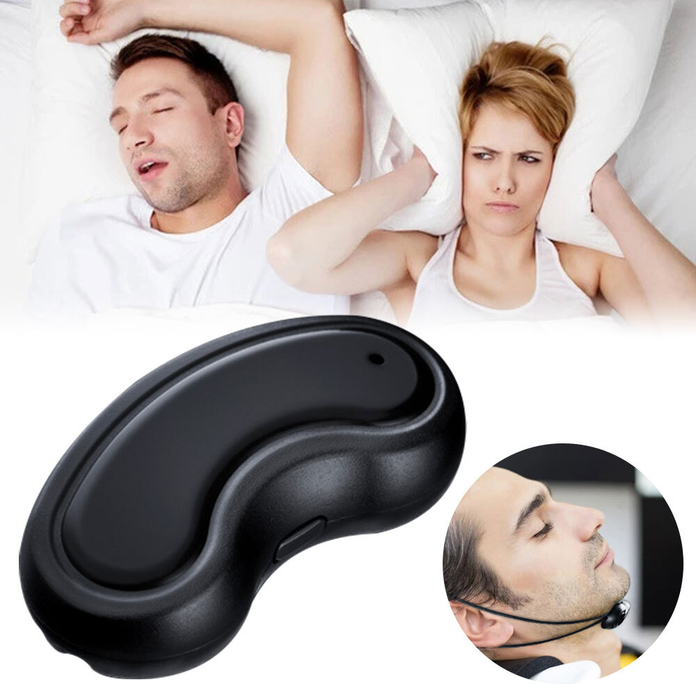 USB Smart Anti Snoring Device Muscle Stimulator Sleep Aid Snore Stop ...