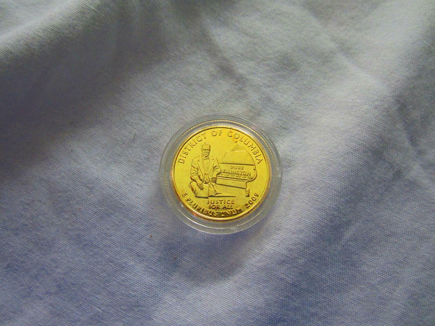 Limited Treasures Golden Gold Coins Barack Obama Quarter Collection ...