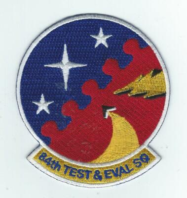 84th TEST & EVAL SQUADRON patch | eBay