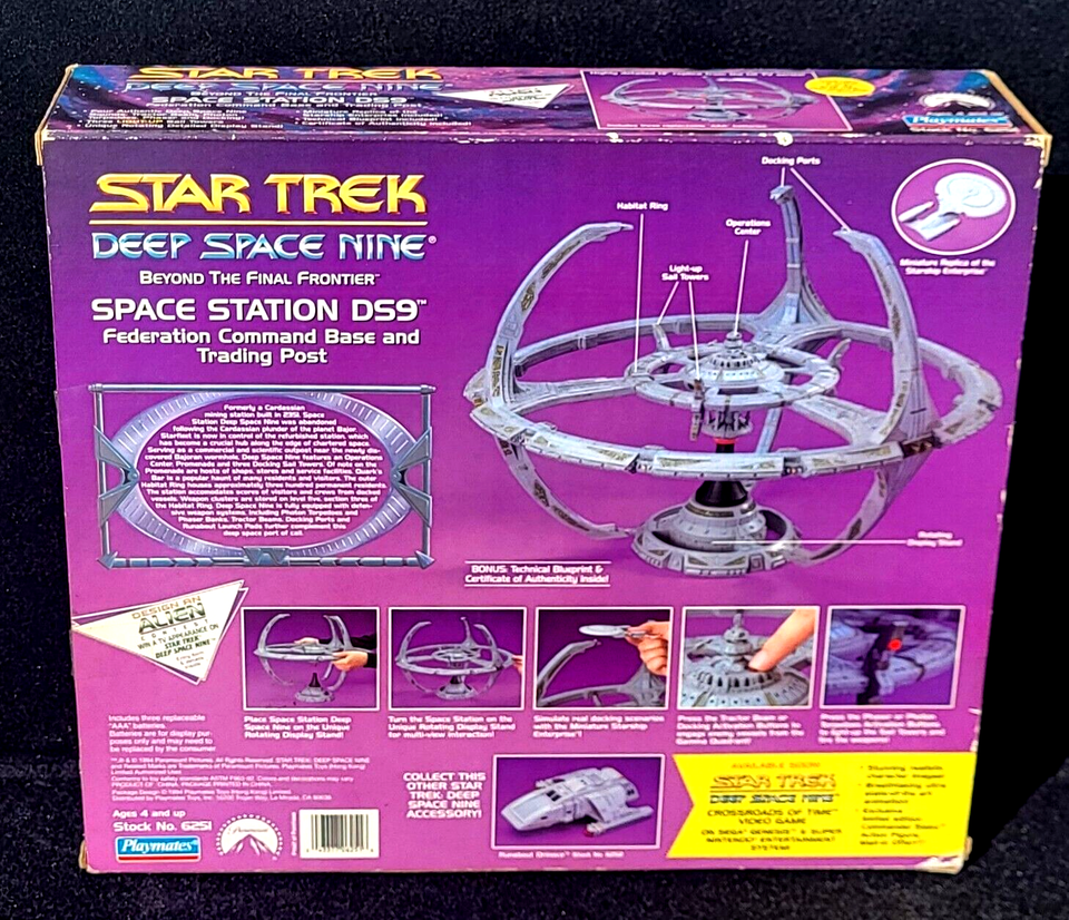 Star Trek Deep Space Nine Space Station DS9 NEW SEALED | eBay