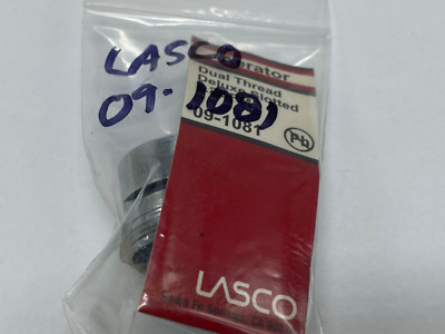 Lasco dual thread aerator deluxe slotted 09-1081 | eBay