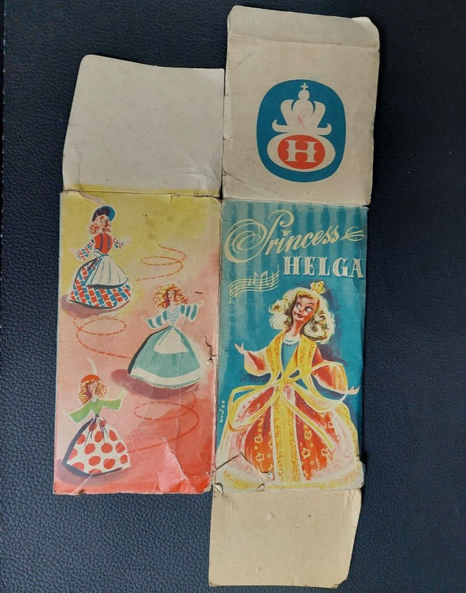 RARE - Vintage Doll Princess Helga Made in Germany - BOX ONLY | eBay