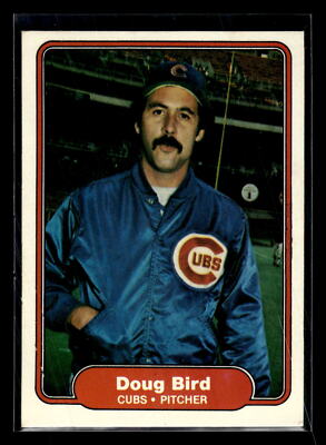 1982 Fleer Baseball #586 Doug Bird "Set Break" Mint Chicago Cubs | eBay