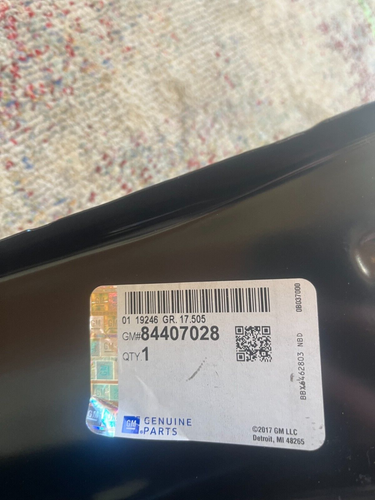 GM Chevy Silverado Passenger Side Truck Bed Wheel House Front Panel ...