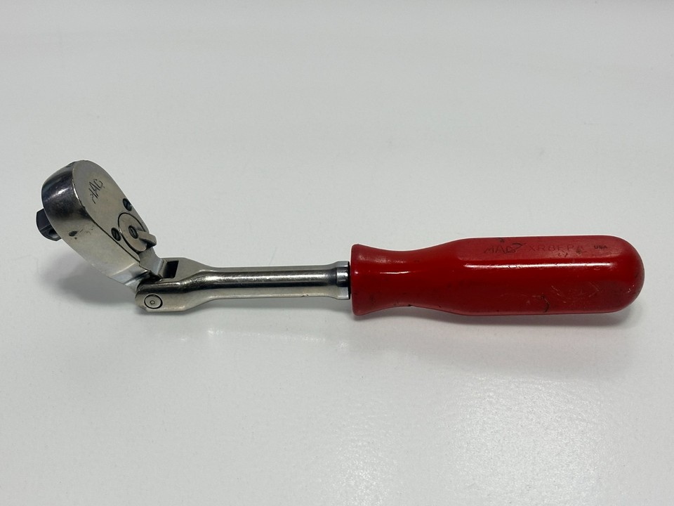 MAC Tools USA XR8FPA 3/8" Drive Flex Head Ratchet, Red Hard Handle | eBay