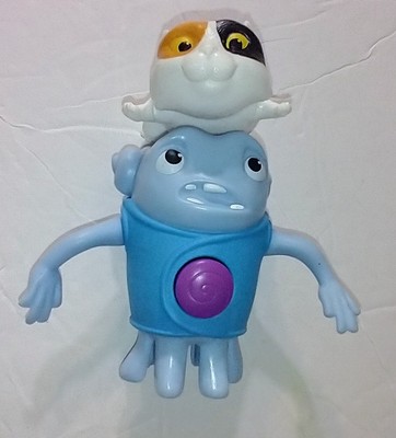 2015 Blue OH Alien Boov Pig the Cat 4.5" McDonald's Movie Action Figure ...