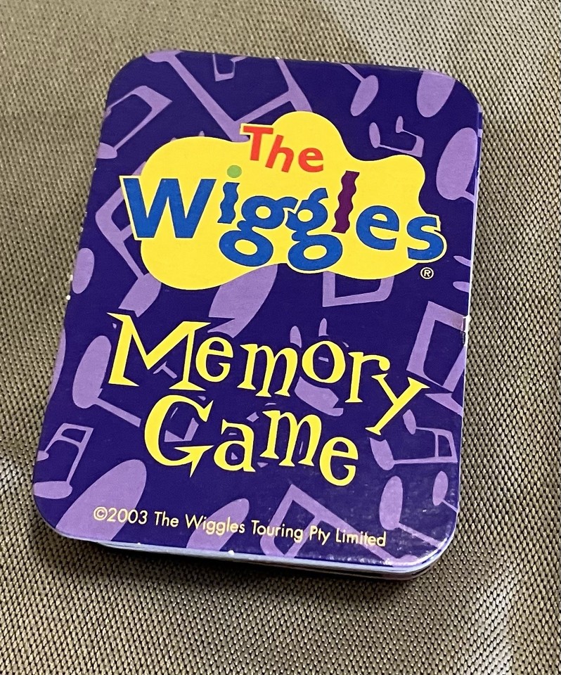 The Wiggles Memory Card Game Rare Complete all pieces included | eBay