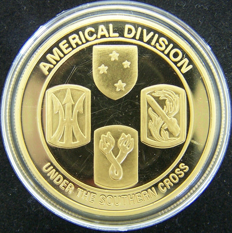 23rd Military Police Company 1967-1972 American Division Challenge Coin ...