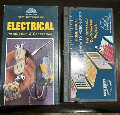 Hometime How To VHS Electrical Install 1994 PBS Series Dean Johnson ...