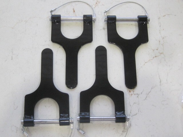New Set 4 Blower restraint strap Brackets quick release pins Dragster ...
