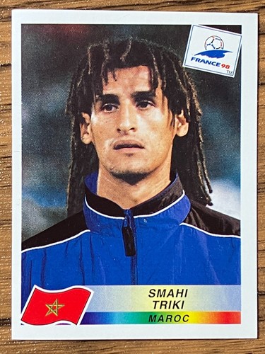 Panini 1998 FIFA World Cup France 98 Stickers No.56 Smahi Triki Morocco | eBay
