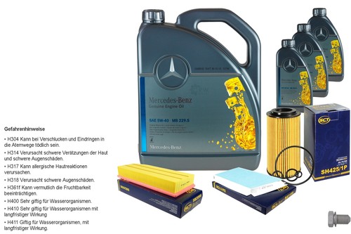 Sct Inspection Set 8 L Mercedes 5W-40 MB 229.5 pour De | eBay