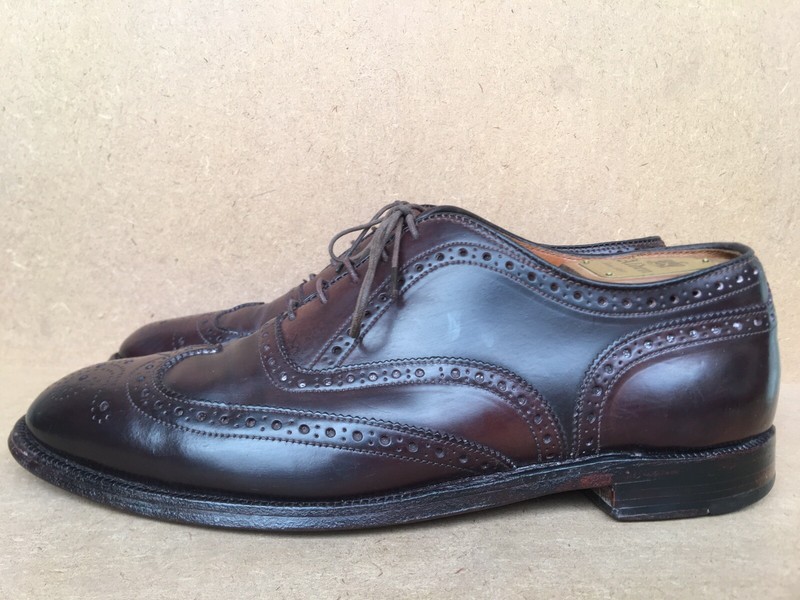 Alden 9048 Color 8 Shell Cordovan Wing Tip Bal | Alden Model Project